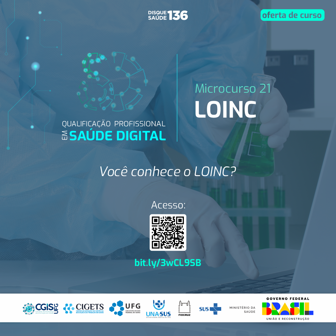 Matrículas abertas para nova oferta do curso sobre LOINC - Notícia ...